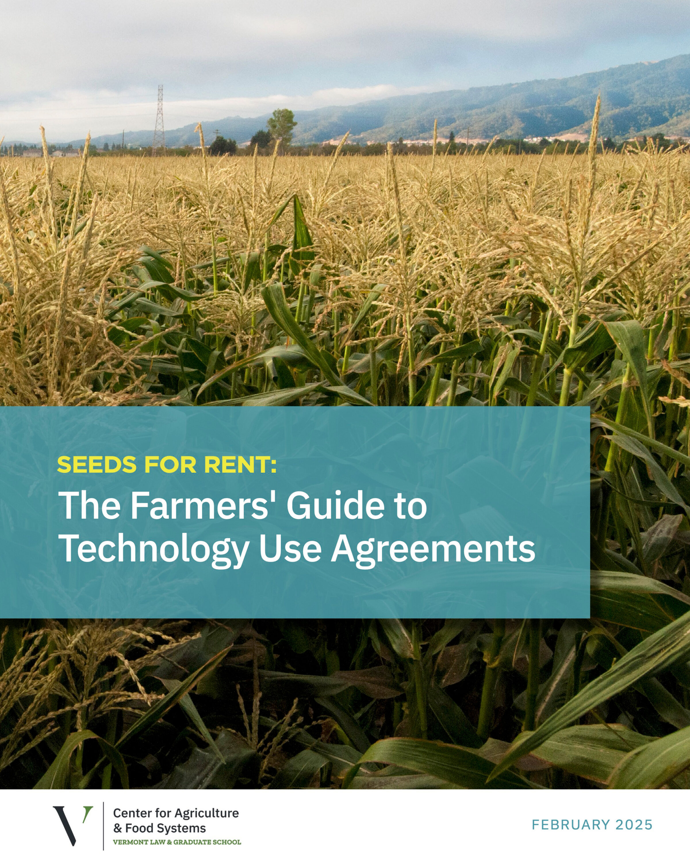 Technology Use Agreements Guide | Center for Agriculture and Food Systems